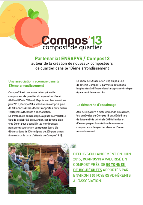 Essaimage et partenariat avec l’École d’Architecture Paris-Val de Seine